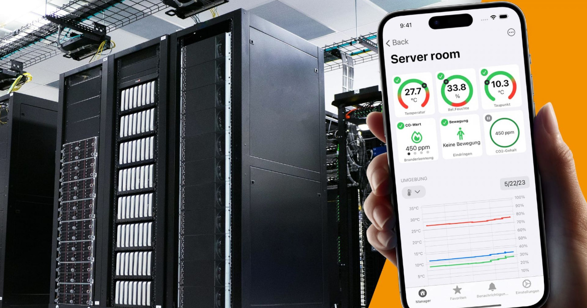 Maximale Sicherheit für Ihre Server und IT-Racks - Kentix