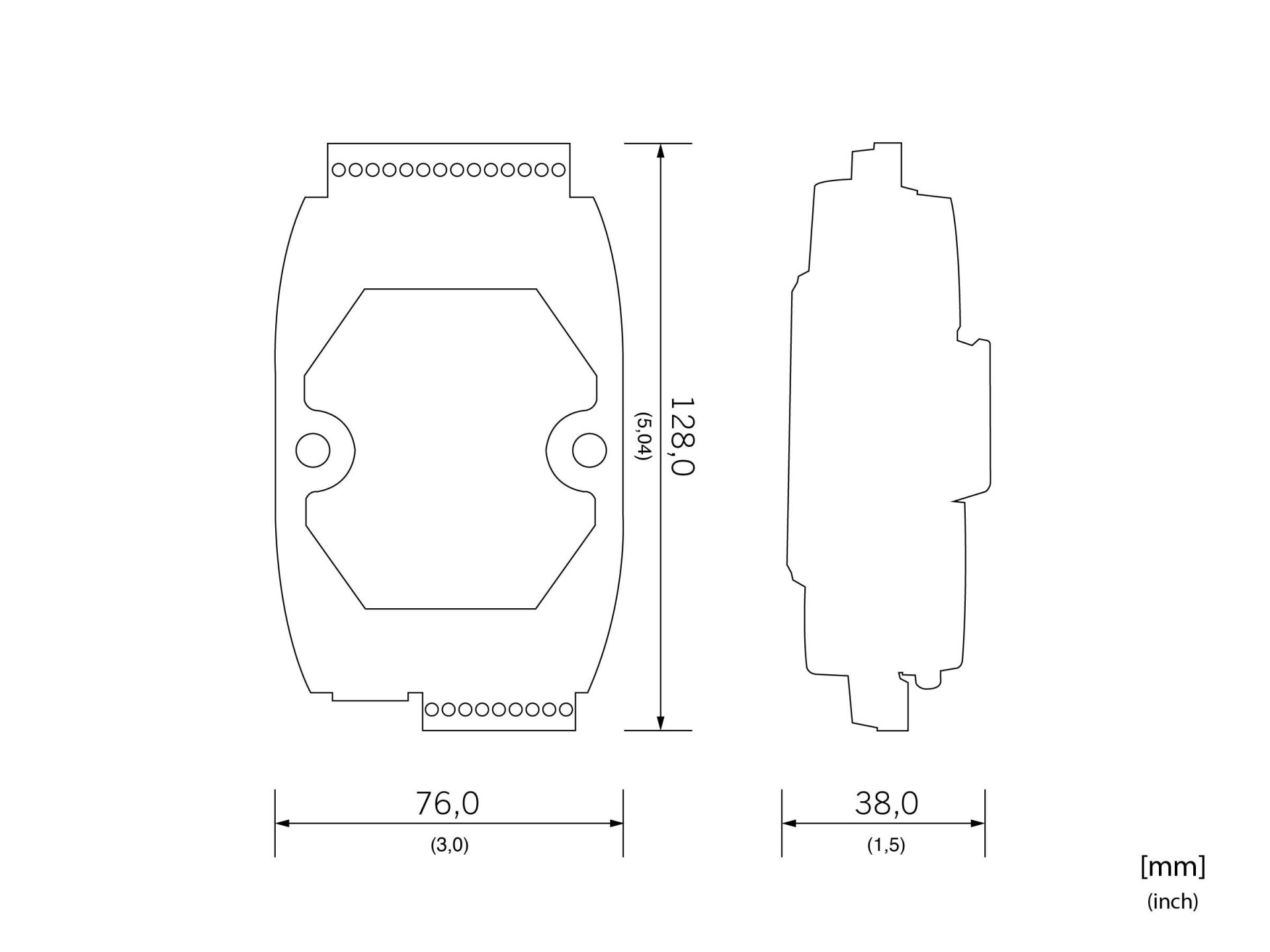 Expansion Module With 6 Alarm Inputs And 6 Relay Outputs 6 Inputs 6 Relay Outputs Kio7060
