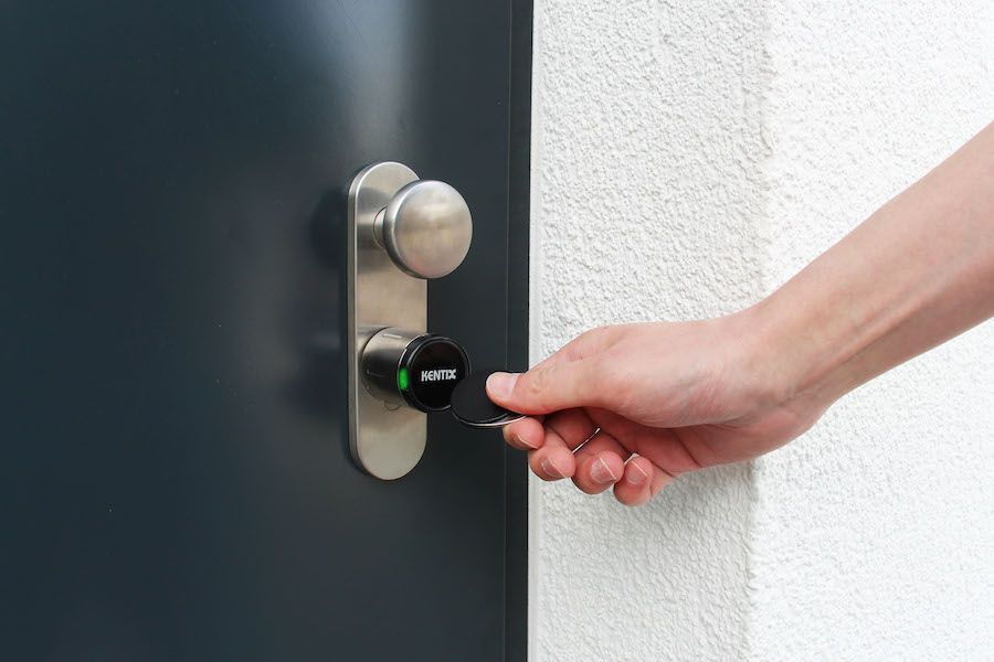 Maximum security with alarm systems and access control - Kentix