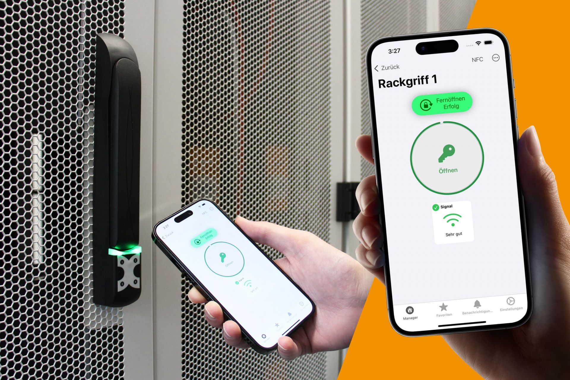 Maximum security for your servers & IT racks - Kentix