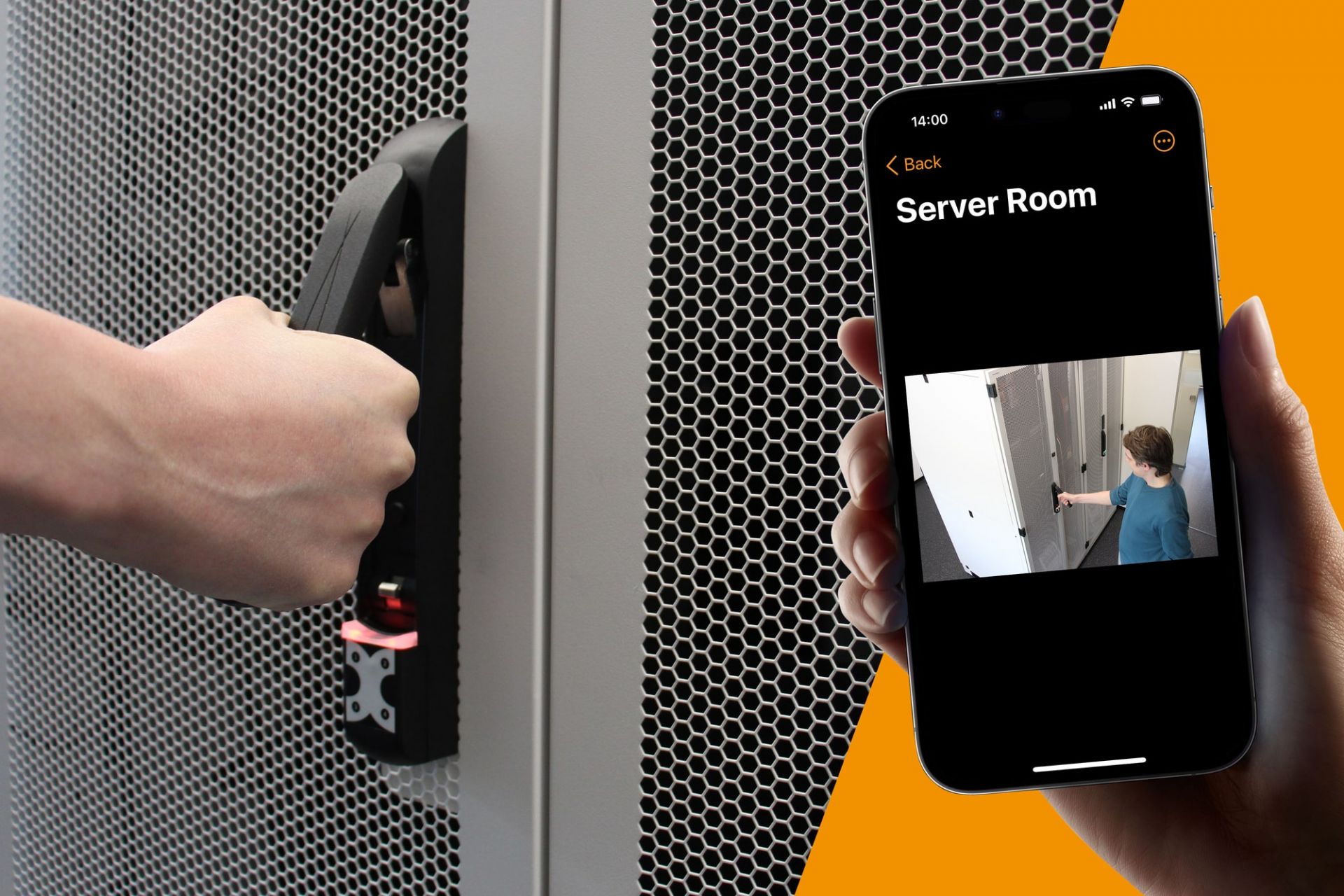 Physical security: Data center security with one system - Kentix