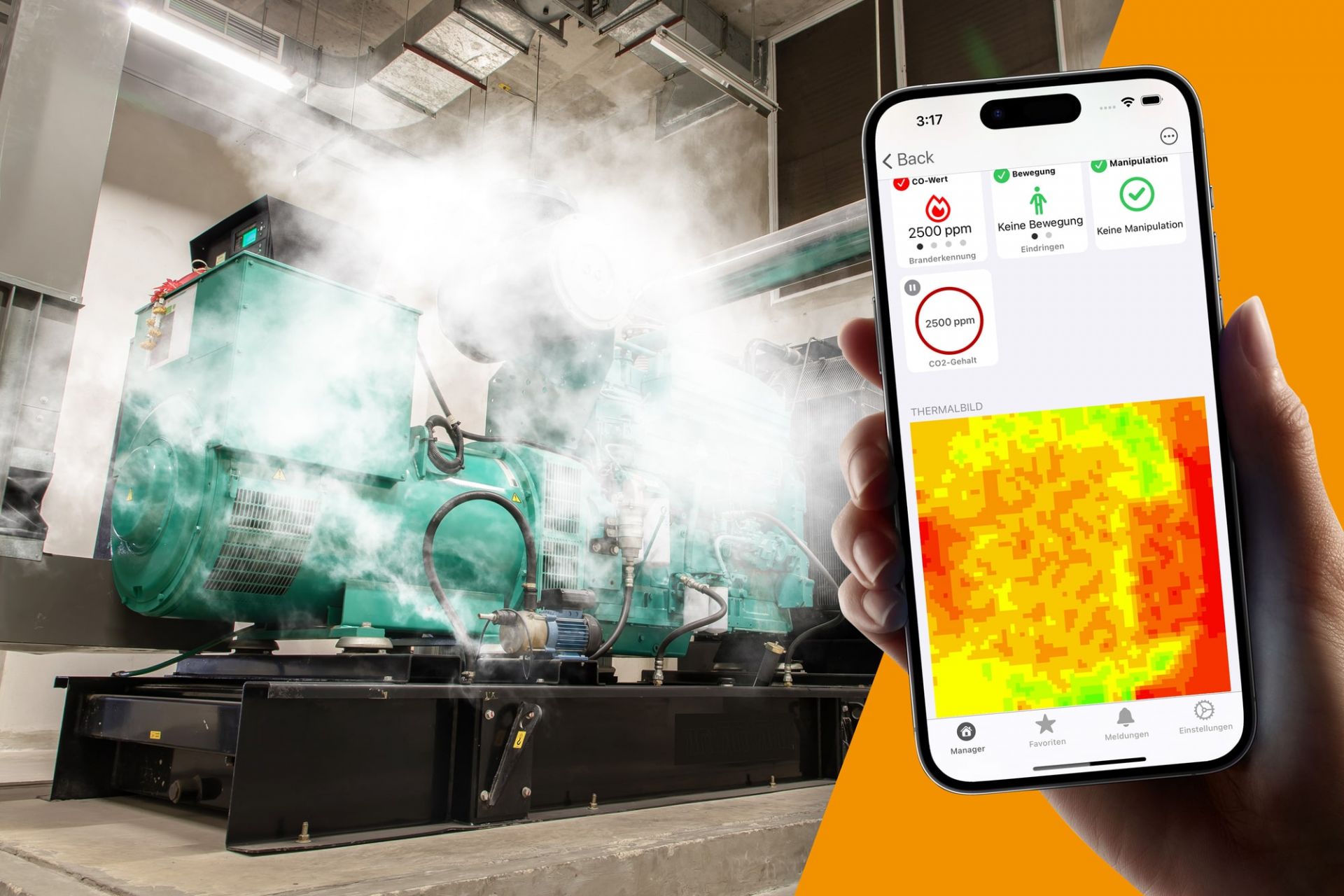 Physical security: Data center security with one system - Kentix
